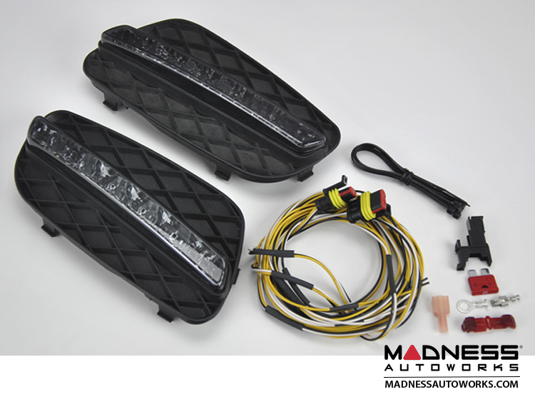 smart fortwo LED Driving lights - 451 model - Black - SMART MADNESS ...