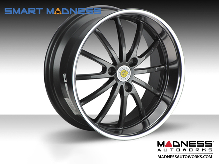 smart fortwo Custom Wheels - 451 model - Genius 15" - Darwin - Gunmetal ...