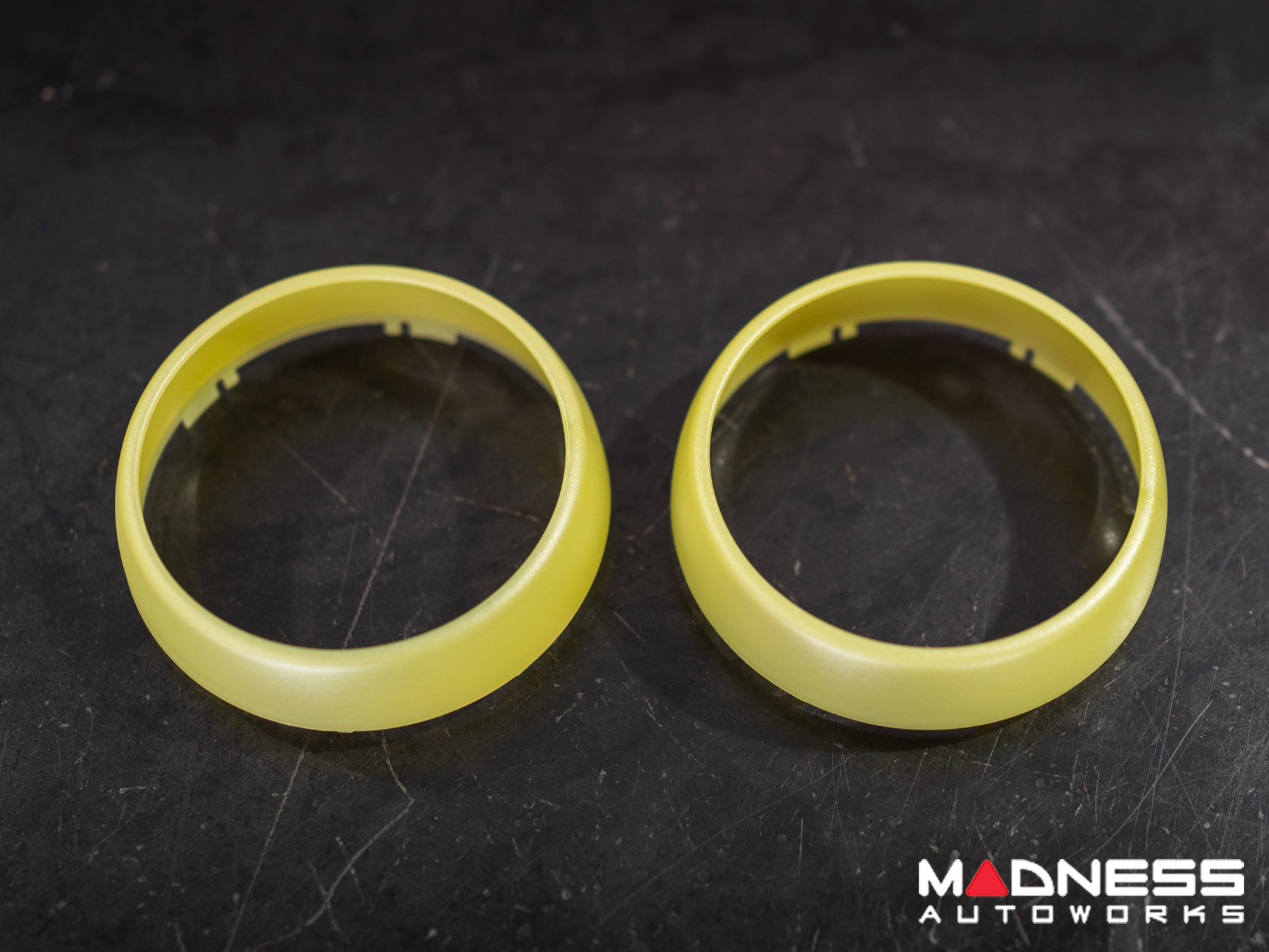 Neon Yellow 450 Gauge Pod Trim,