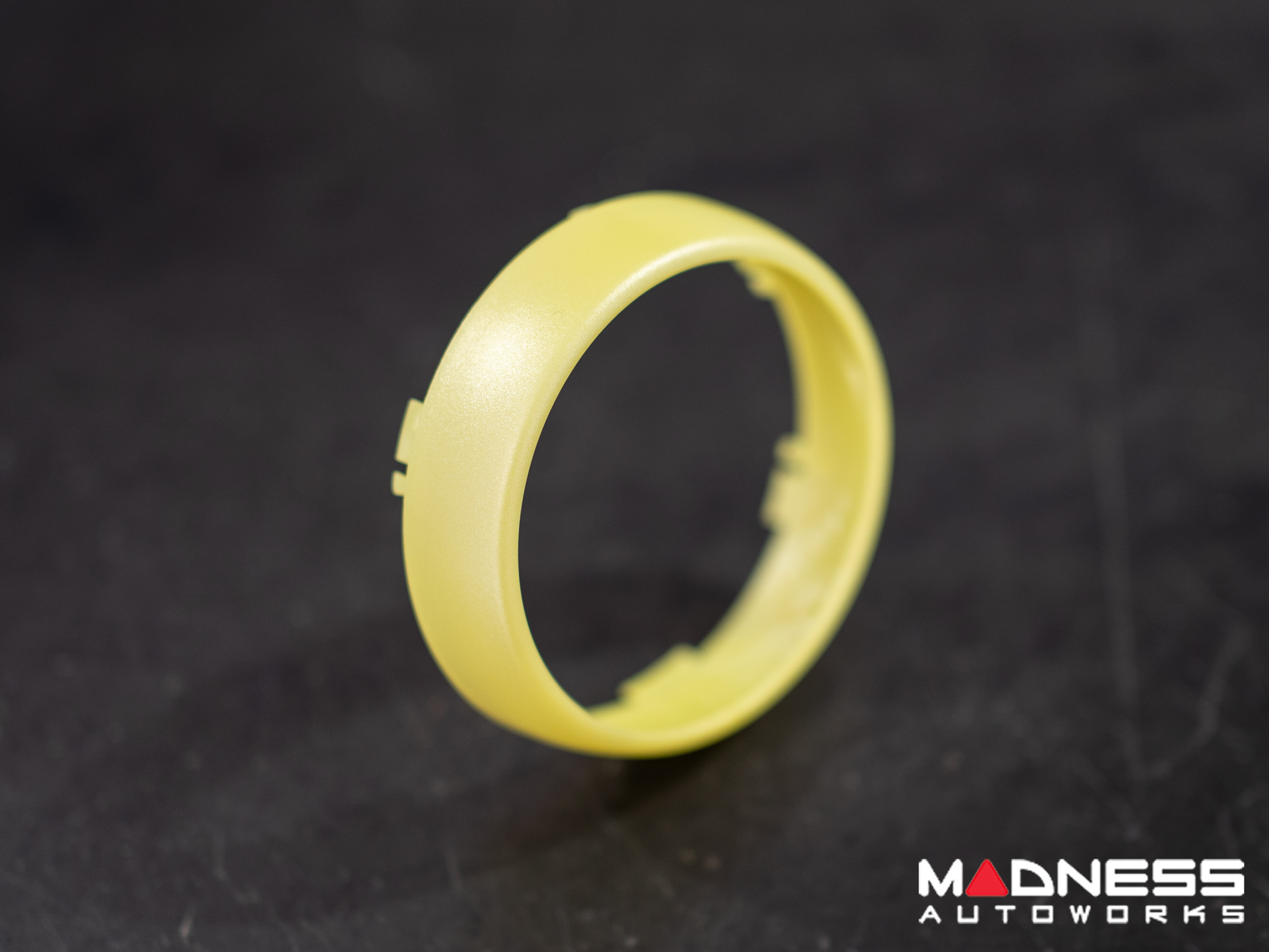 Neon Yellow 450 Gauge Pod Trim,