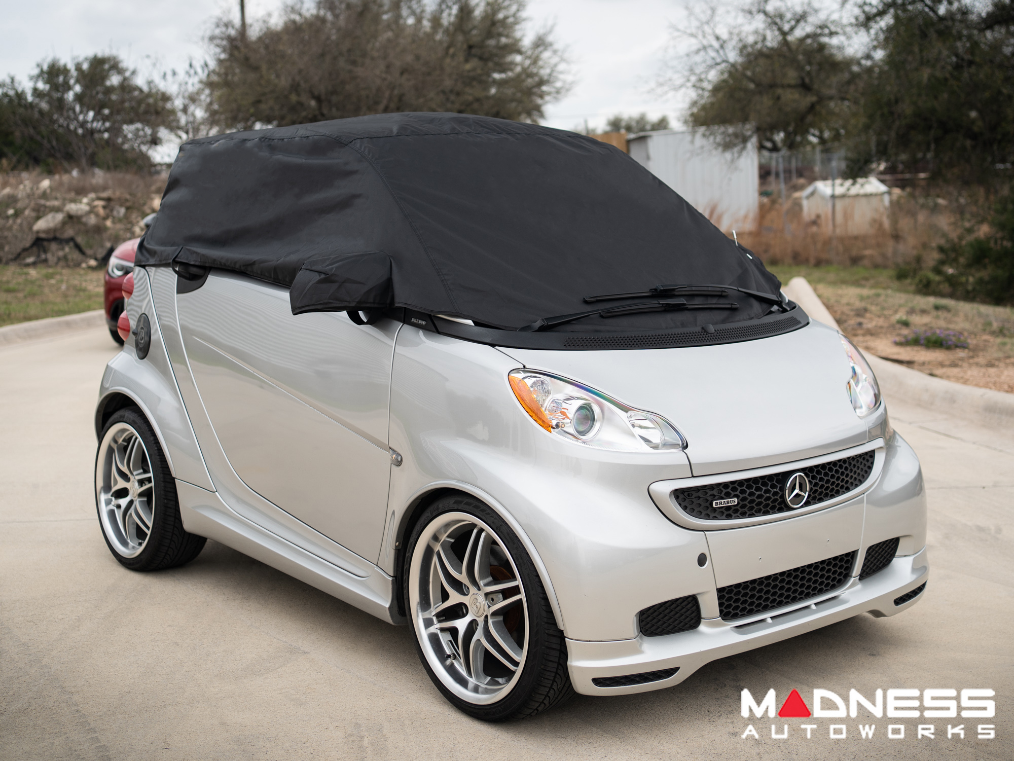 smart fortwo Cover - smartDOME, S451-CVR-SILA-DOME