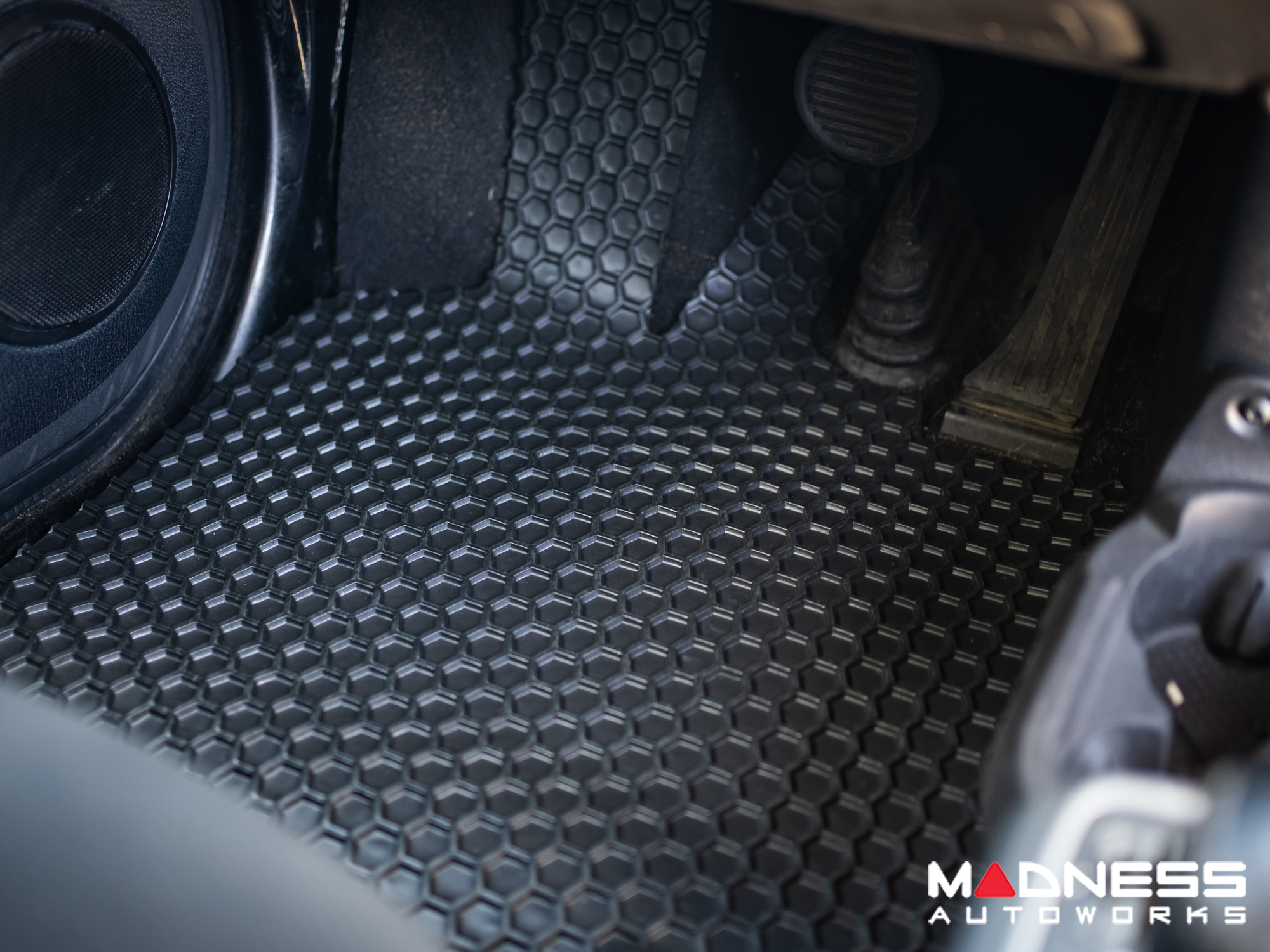 smart fortwo Floor Mat Set - 451 model - All Weather Rubber - Black ...