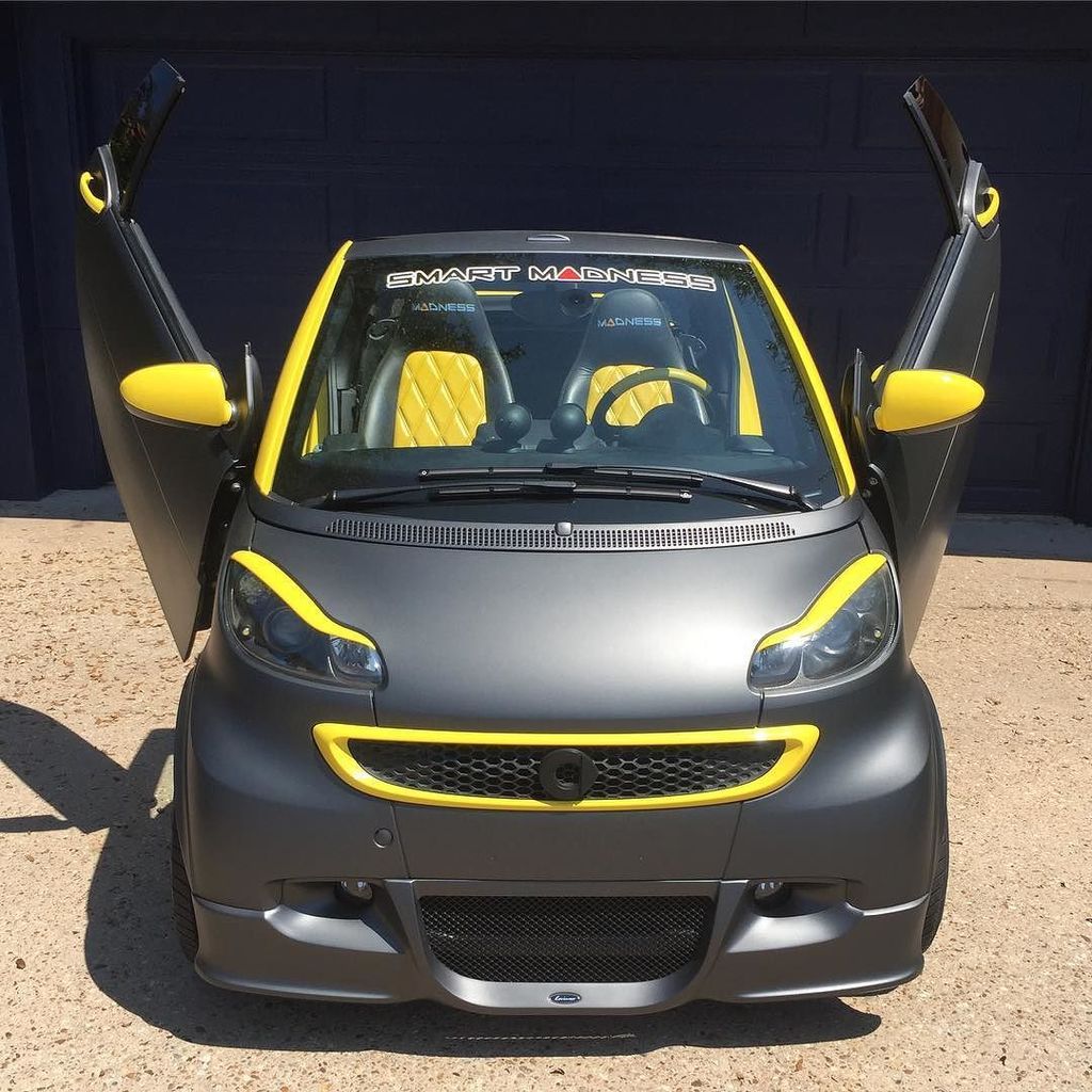 smart fortwo Headlights - 451 model - Autoparrel - Black Base - Pair ...