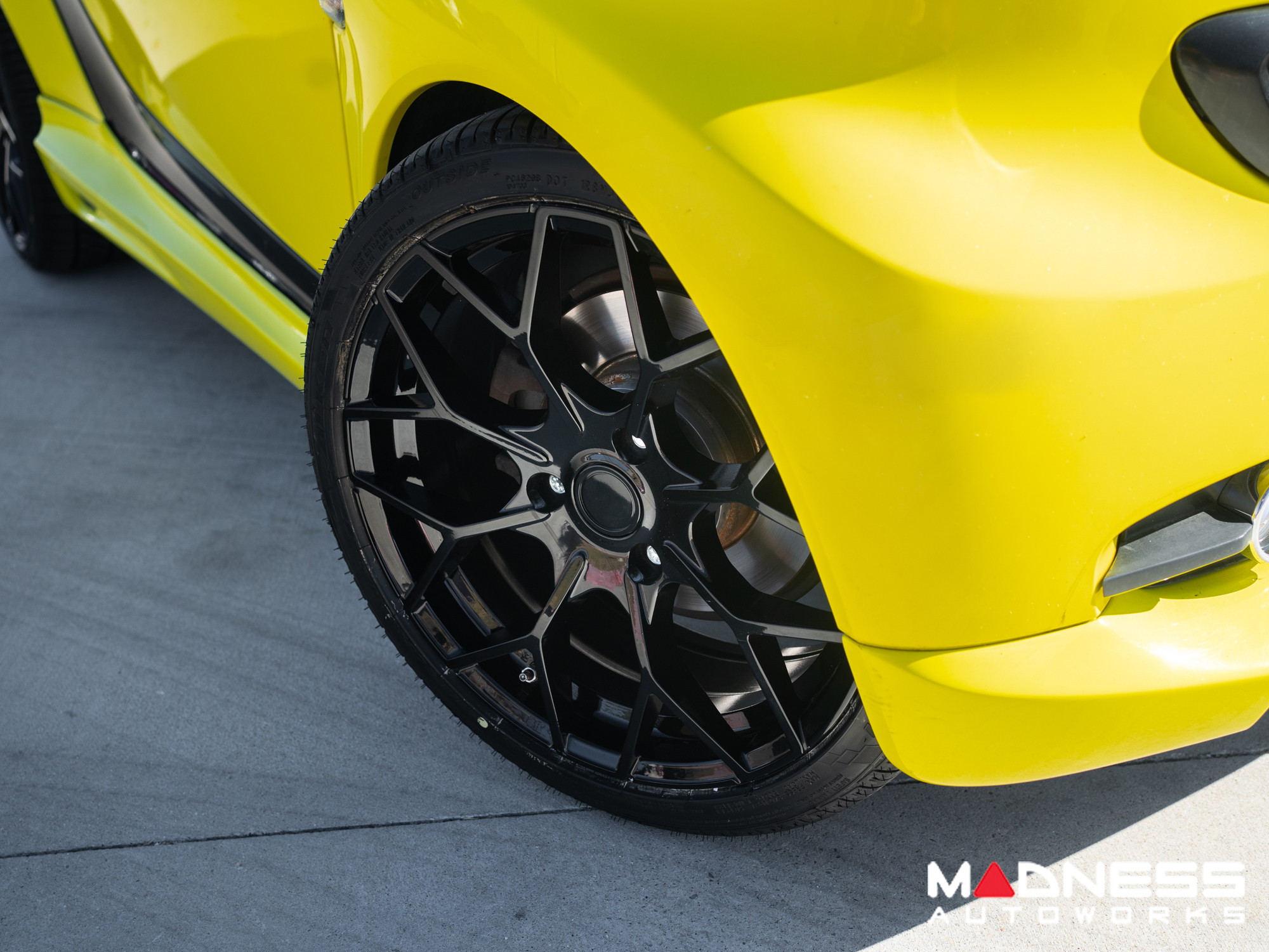 smart fortwo Custom Wheels - 451 Model - Kuhl FX - Estremo Nero ...