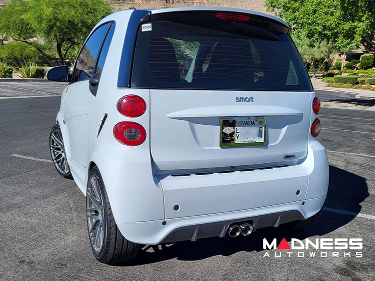 smart fortwo Rear Diffuser Panel - 451 - Genuine BRABUS, 4518850153C54B