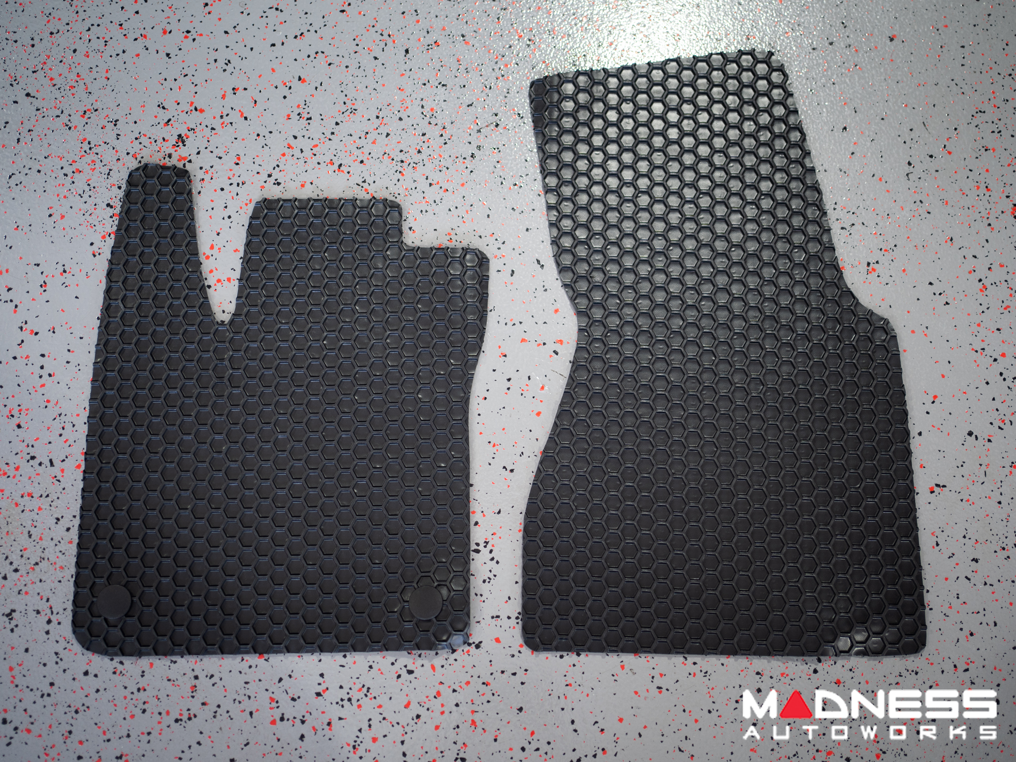 smart fortwo Floor Mat Set - 453 model - All Weather Rubber - Black ...