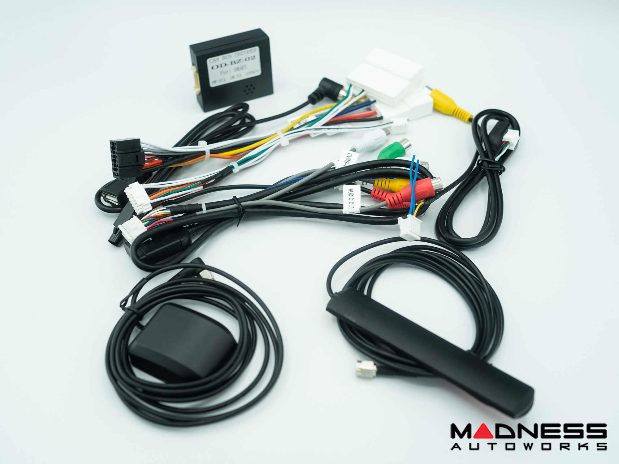 smart 453 Radio Head Unit Upgrade System w/ install Kit- T2, S453-RDO-T2