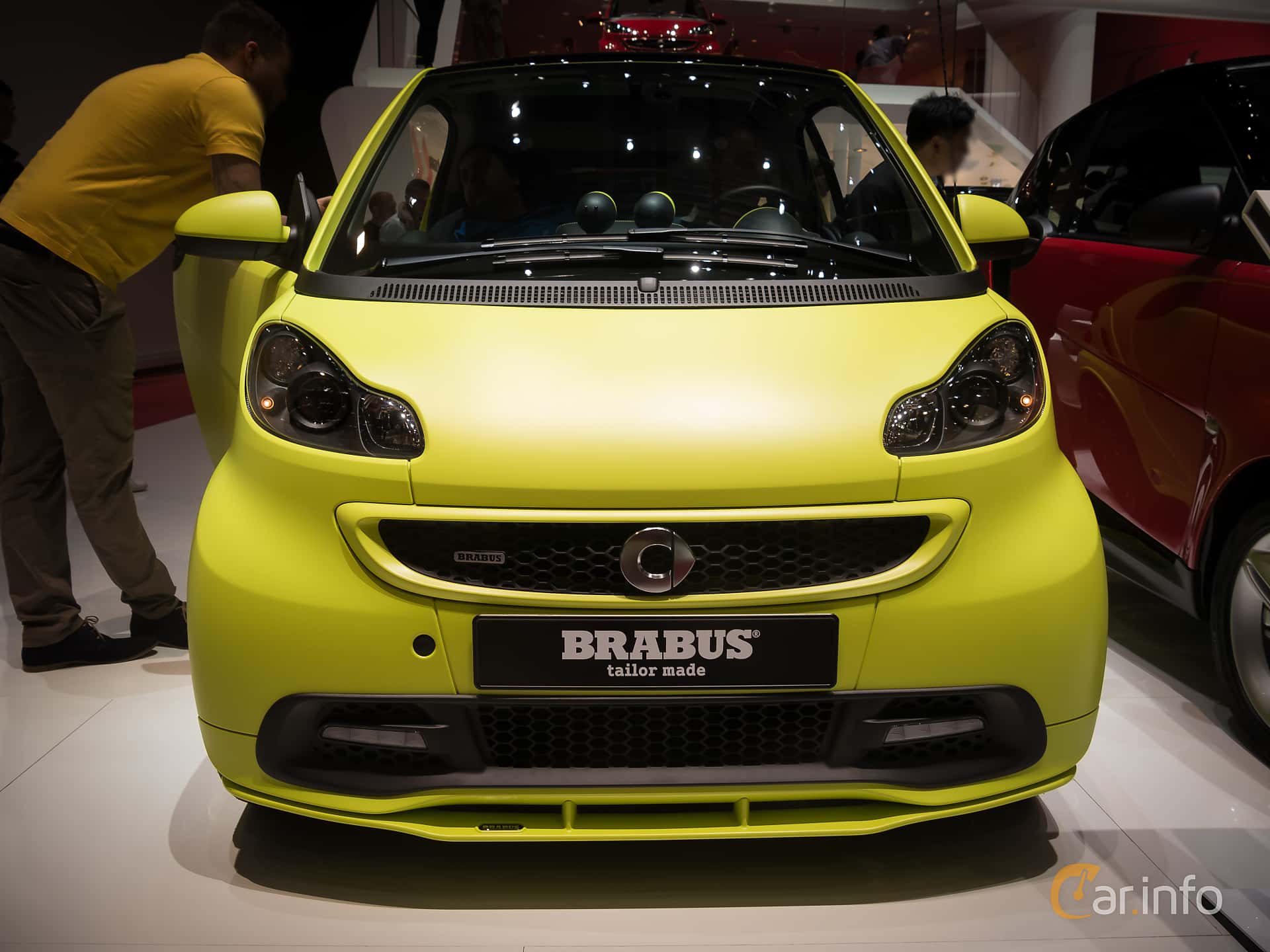 smart fortwo Front Chin Spoiler - 451 - BRABUS Replica, GO451-FS
