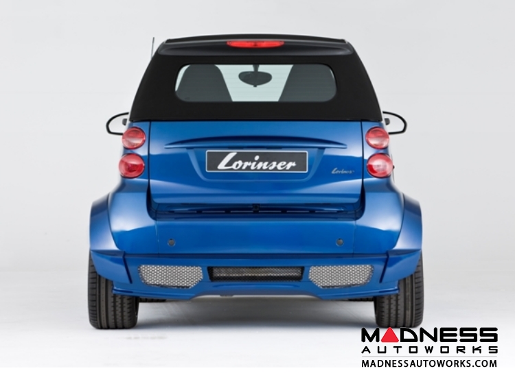smart fortwo Rear Bumper - 451 model - Lorinser, SM4884511001