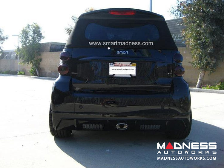 2008 Custom smart car black - Customization