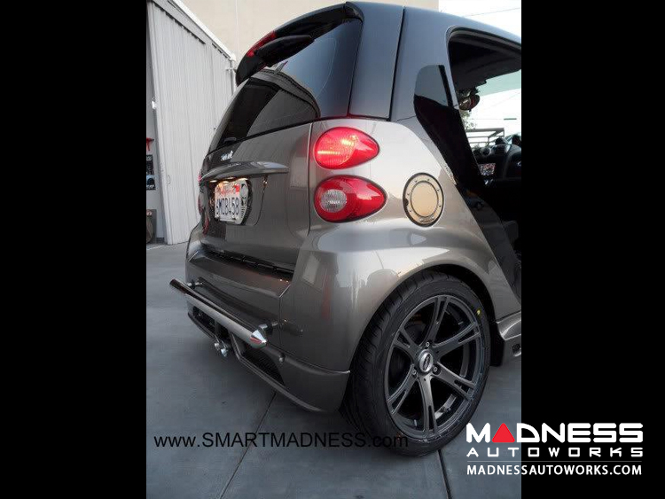 smart gray custom car - Customization