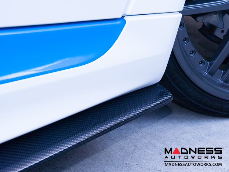 smart fortwo Side Skirt Set - 451 Model - Genuine Carbon Fiber, JC-XI050
