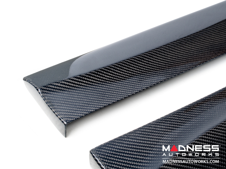 smart fortwo Side Skirt Set - 451 Model - Genuine Carbon Fiber, JC-XI050