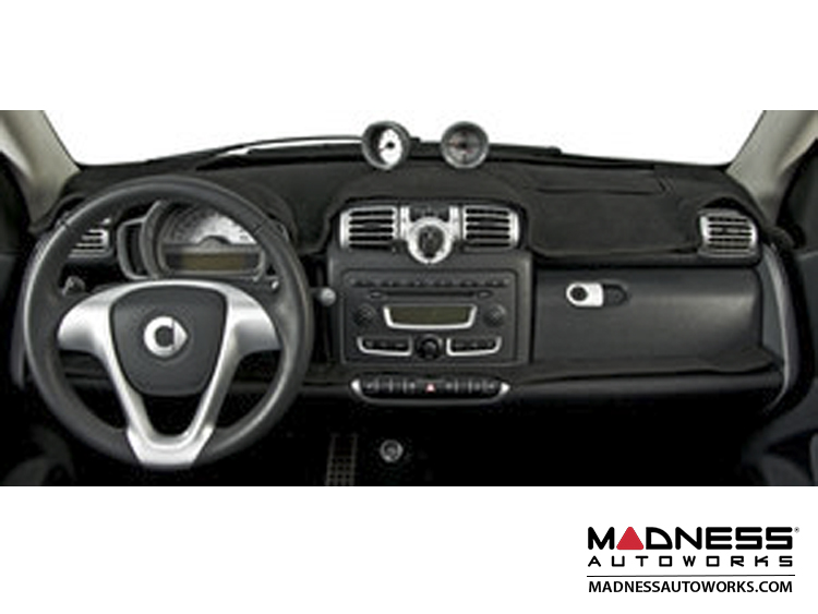 smart fortwo Dash Cover - 451 model - Pre '11 - w/ Tach/ Clock Cut Outs ...