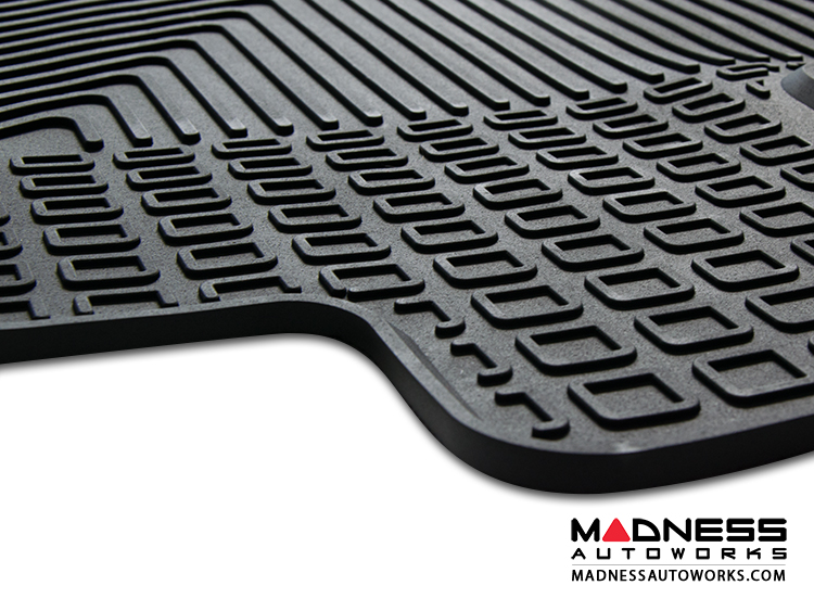 smart fortwo Floor Mats - All Weather Rubber - 453 model - Deluxe ...